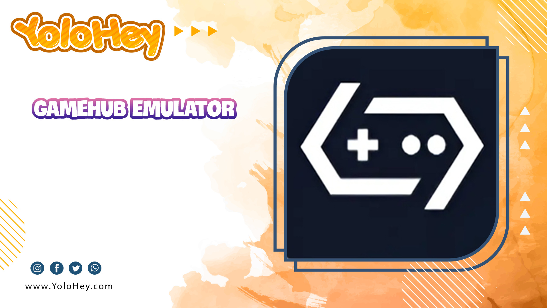 ดาวน์โหลด GameHub Emulator APK V3.0.2 (Official) สำหรับ Android