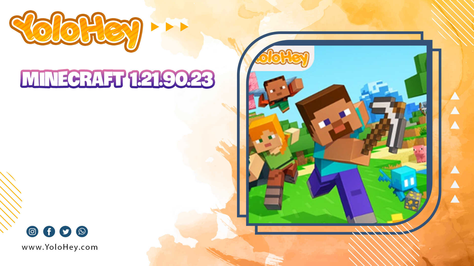 Minecraft 1.21.90.23 APK (Mediafire) Free Download For Android