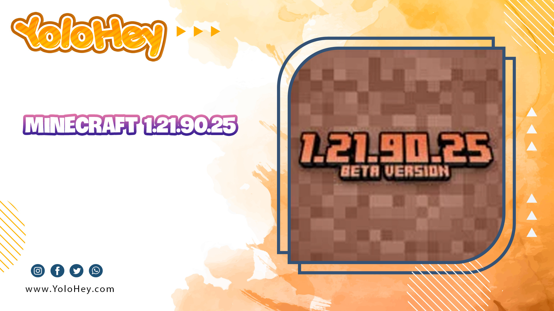 ดาวน์โหลด Minecraft 1.21.90.25 APK (MediaFire) ฟรีสำหรับ Android