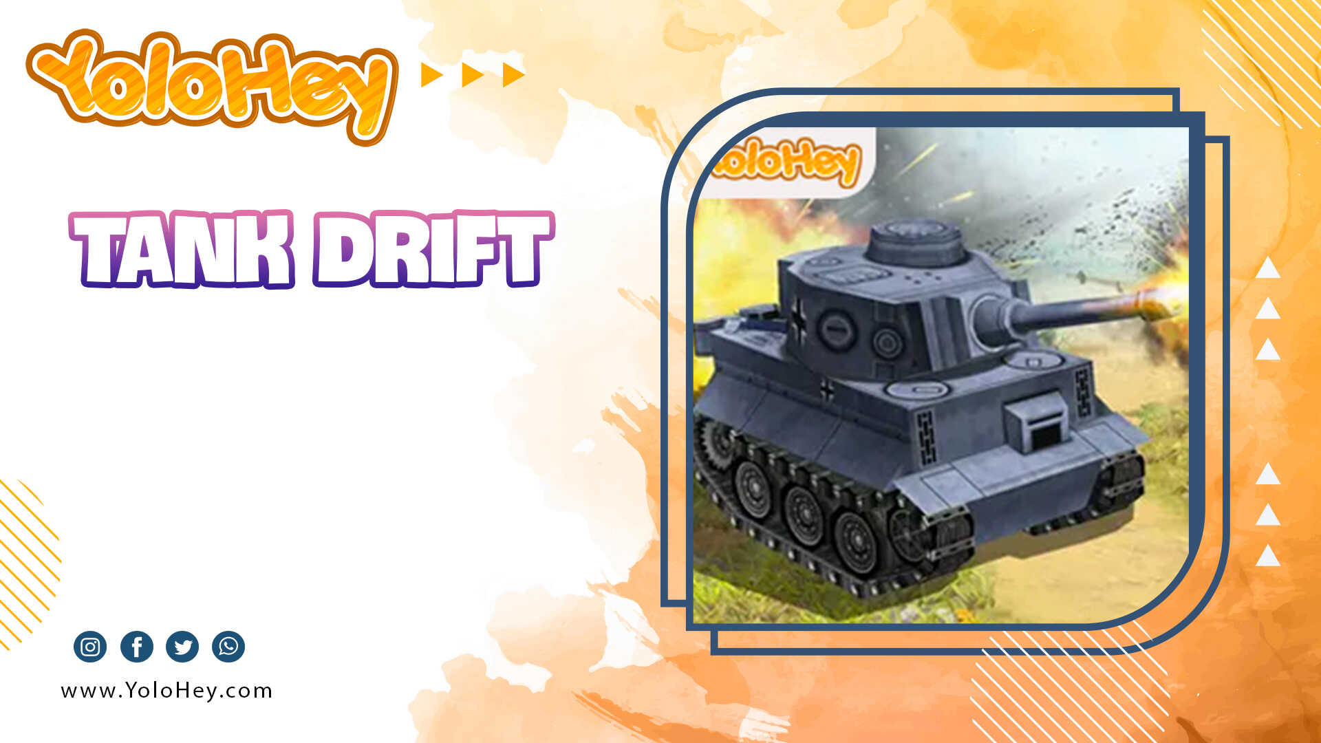 ดาวน์โหลด Tank Drift APK V3.1 เวอร์ชันล่าสุดสำหรับ Android
